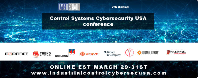 7th Annual Control System Cybersecurity USA 2021 Conference - CSIAC
