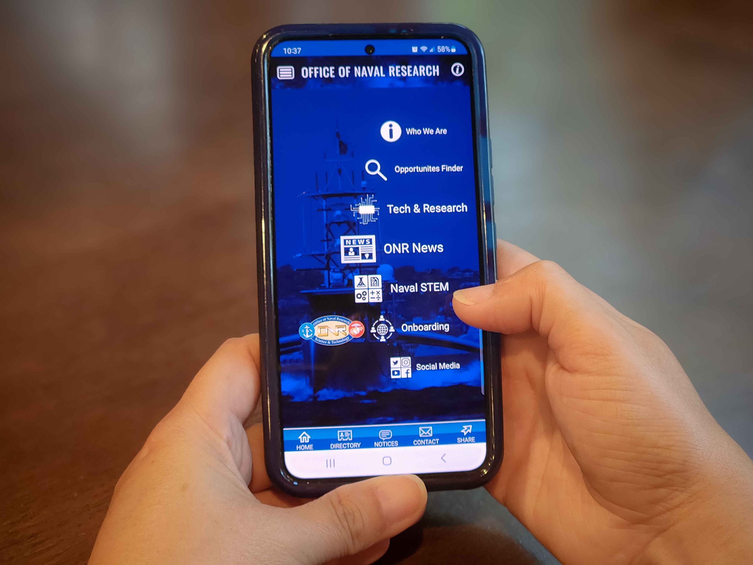 New ONR Mobile App Available to Download - CSIAC