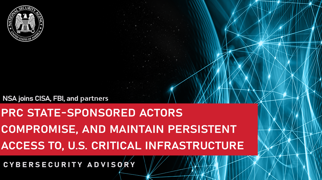 U.S. and International Partners Publish Cybersecurity Advisory on People’s Republic of China ...